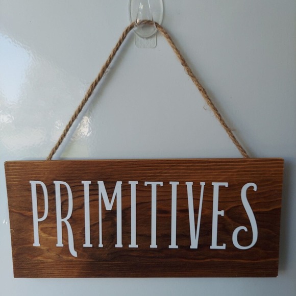 Wall Decor | Antiques Primitives Wood Primitive Hanging Sign 12 ...